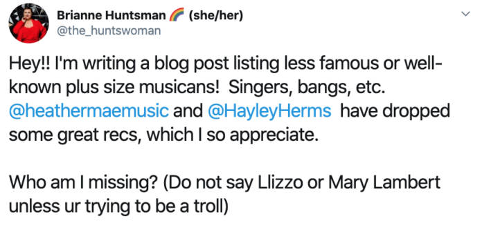 Love Lizzo? 13+ Plus Size Singers You Need to Know! - The Huntswoman