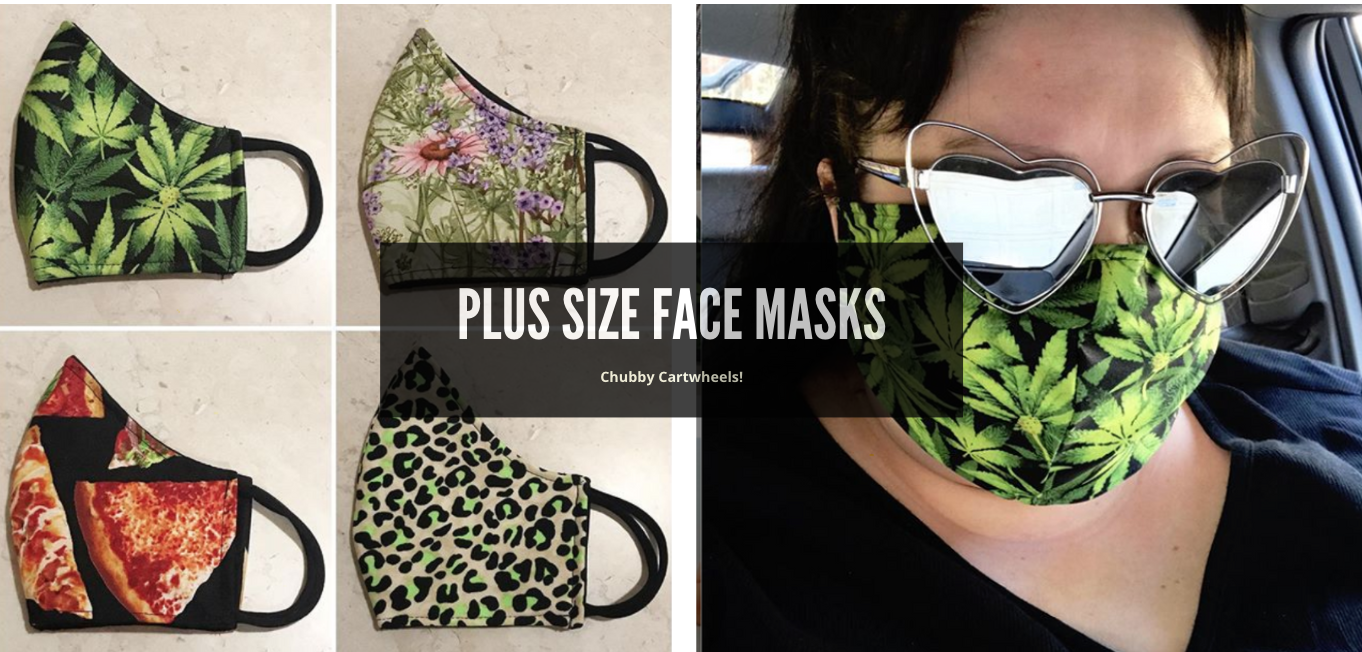 Where to Buy Plus Size Face Masks | Fabric Masks for Cute Fat Folks ...