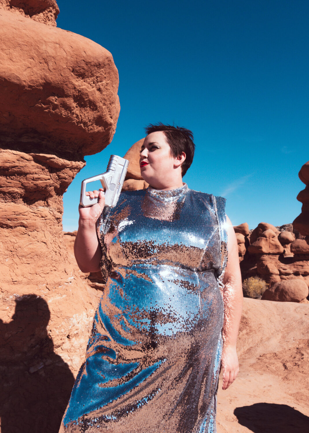 Futuristic Space Explorer Plus Size Editorial - Space Aliens! - The ...