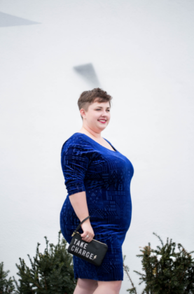 Queen Bee: Plus Size Velvet Look Book | LGBT Model & Blogger - The ...