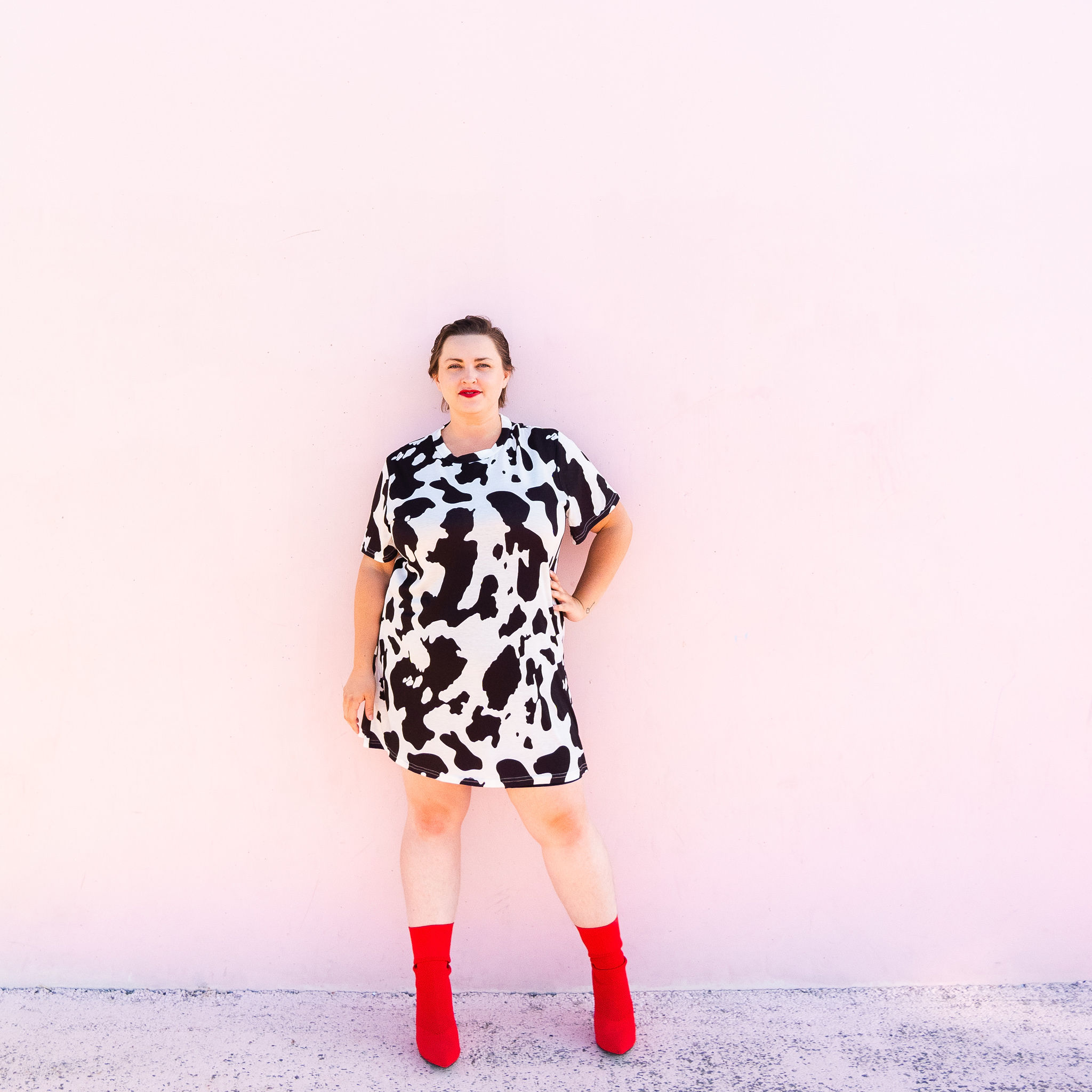 Cow Print & Diet Coke Look Book | Cents of Style Wall - The Huntswoman