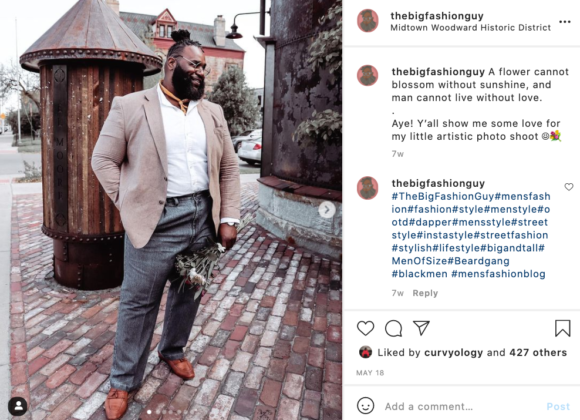8+ Plus Size Male Models & Bloggers to Follow on Instagram! - The ...