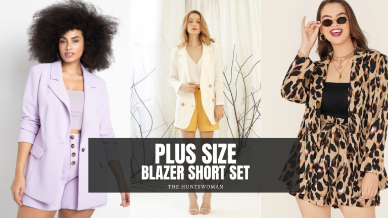 11 Plus Size Blazer Short Set Options Plus Size Fashion Where To Shop The Huntswoman