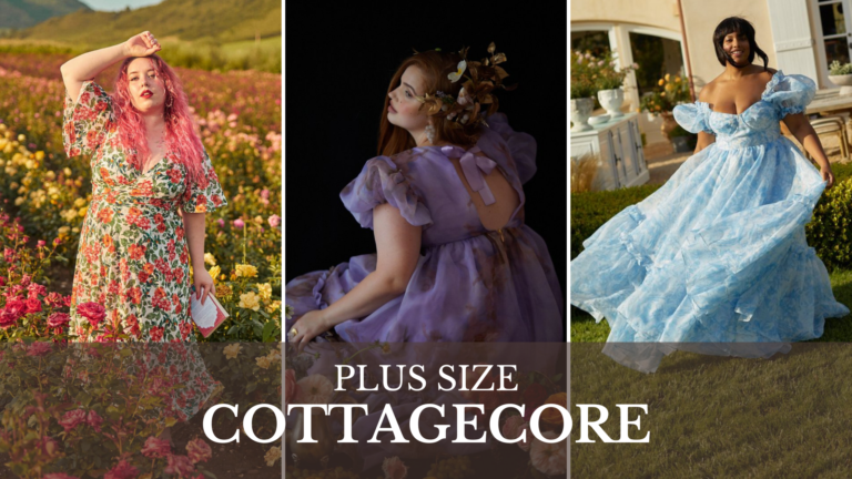 31+ Plus Size Cottagecore Outfits - Where to Shop - The Huntswoman