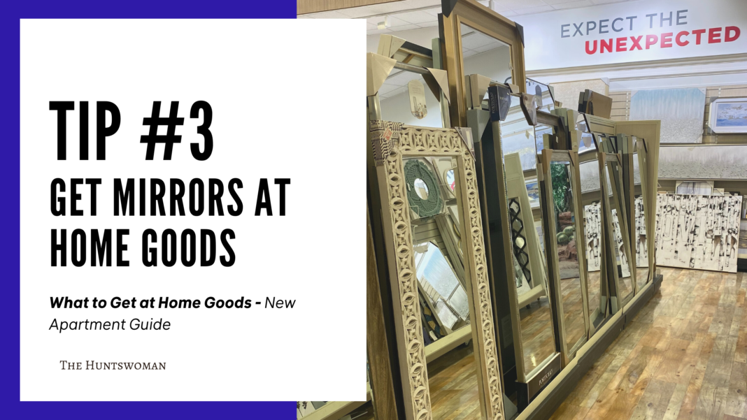 What to Get at Home Goods - 10+ Tips! || New Apartment Guide - The ...