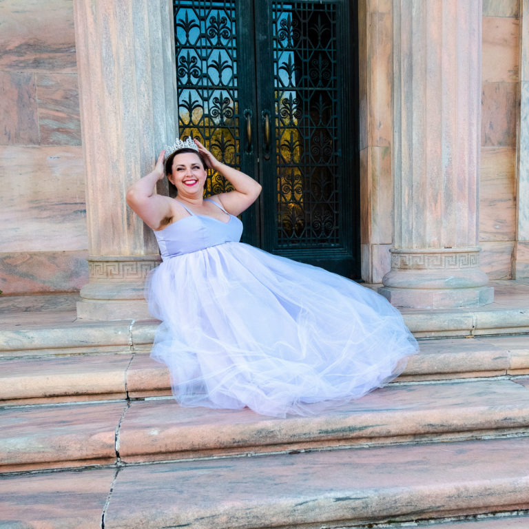 Plus Size Princess Dress || Miss America Artemis Editorial - The Huntswoman
