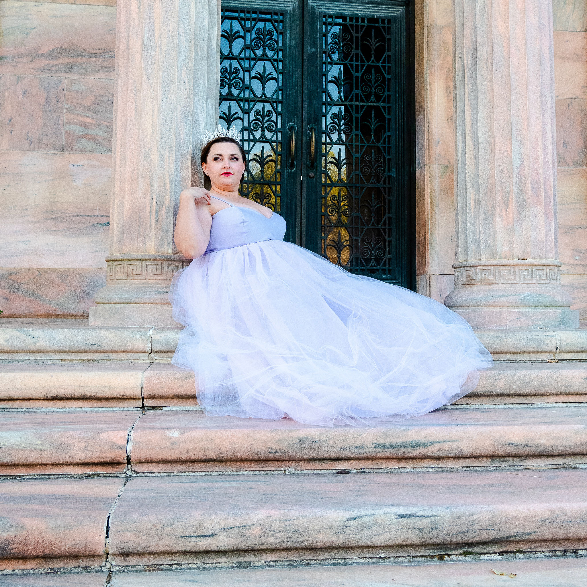 Plus Size Princess Dress || Miss America Artemis Editorial - The Huntswoman