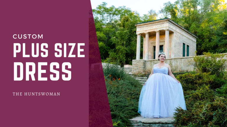 Plus Size Princess Dress || Miss America Artemis Editorial - The Huntswoman