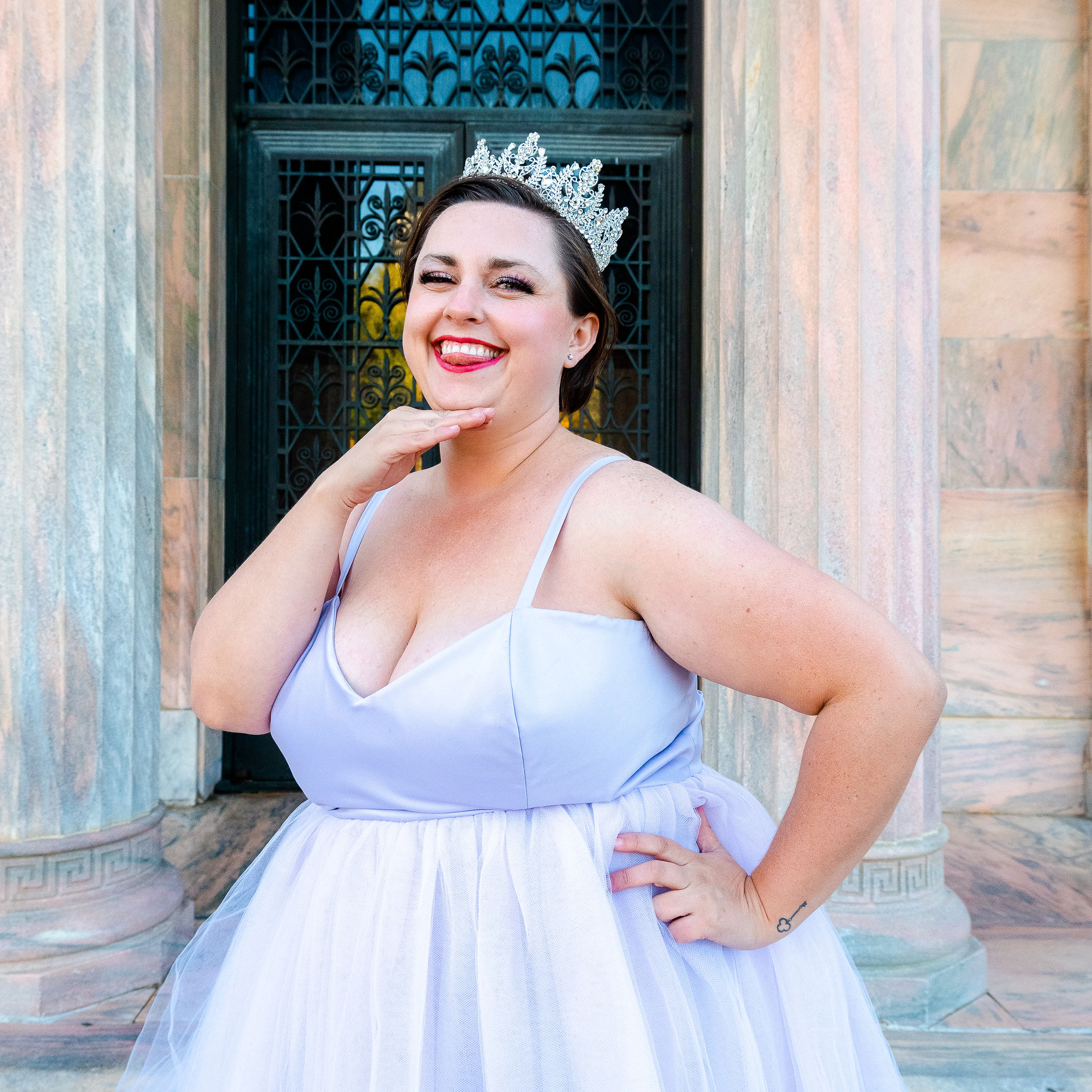 Plus Size Princess Dress || Miss America Artemis Editorial - The Huntswoman