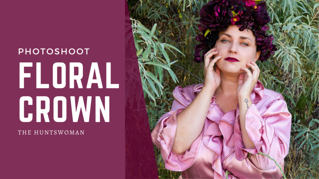 Floral Crown Photoshoot - Sustainable Plus Size Fashion Editorial - The ...