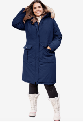 17+ Plus Size Coats for Women - Winter Parkas - The Huntswoman