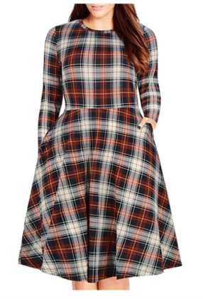 41+ Modest Plus Size Dresses | Fashion Shopping Guide - The Huntswoman