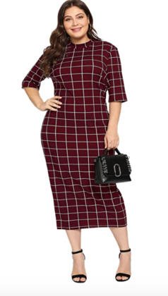 41+ Modest Plus Size Dresses | Fashion Shopping Guide - The Huntswoman