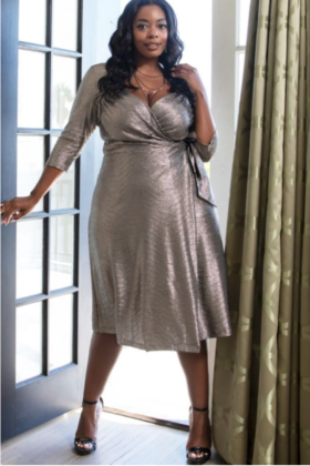 41+ Modest Plus Size Dresses | Fashion Shopping Guide - The Huntswoman