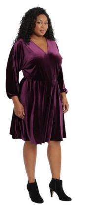 20+ Plus Size Velvet Dress Options | Plus Size Fashion Guide - The ...