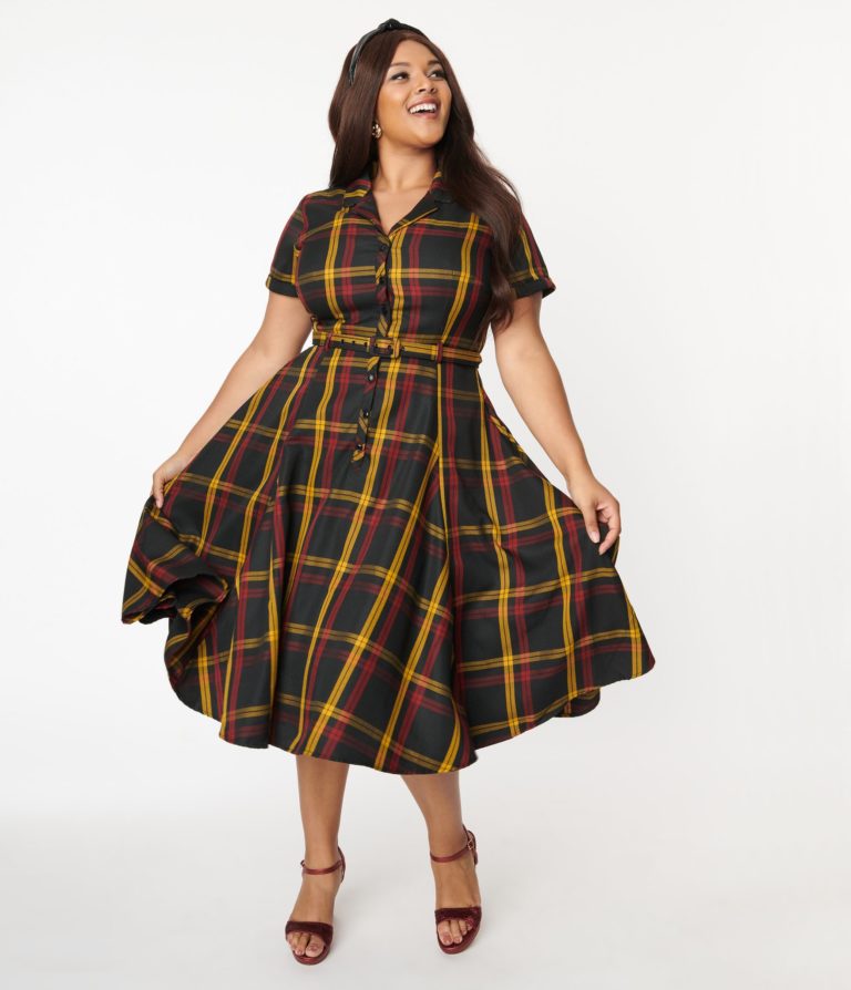 41+ Modest Plus Size Dresses | Fashion Shopping Guide - The Huntswoman