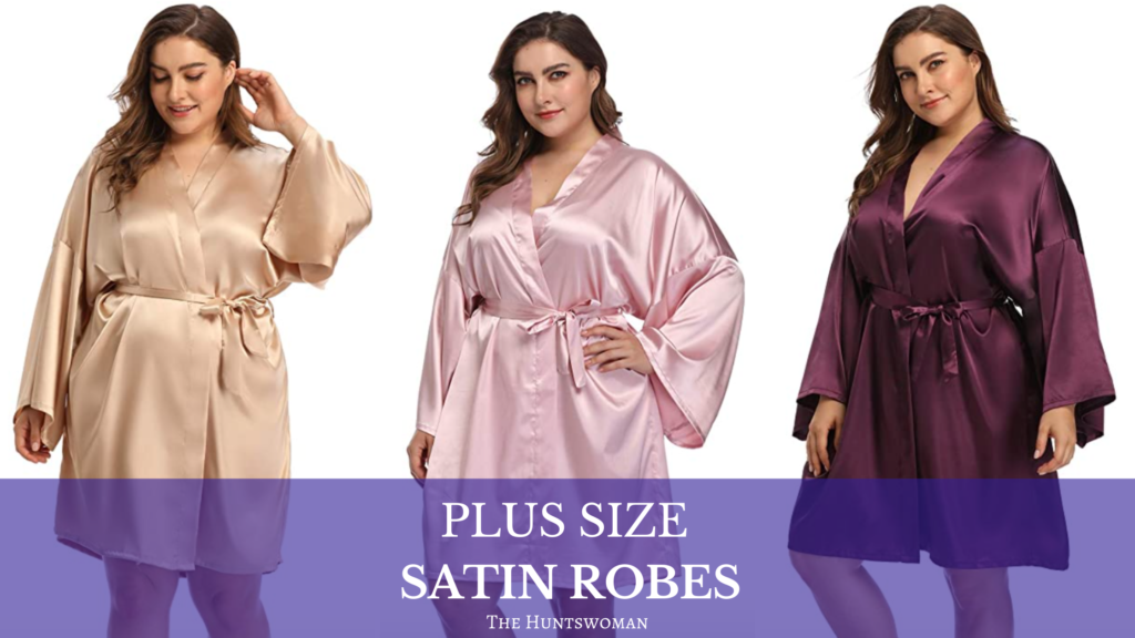 13+ Plus Size Satin Robes | Where to shop! - The Huntswoman