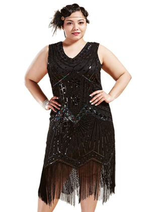 27+ Plus Size Flapper Dresses || Where to Shop - The Huntswoman