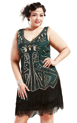 27+ Plus Size Flapper Dresses || Where to Shop - The Huntswoman