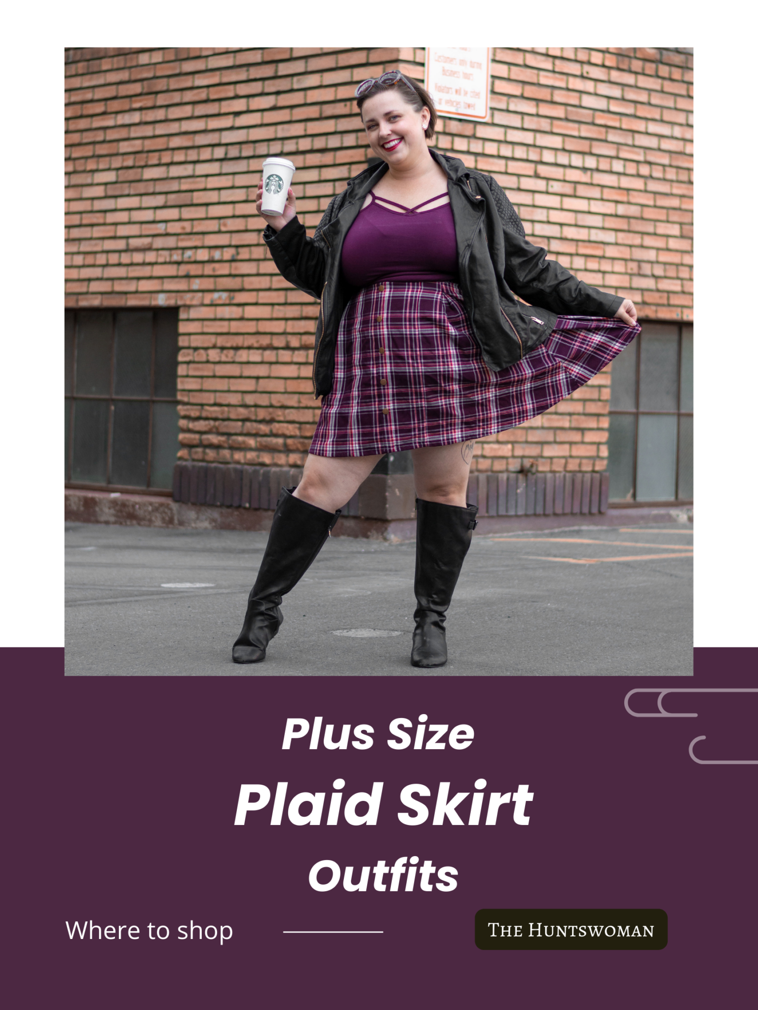 11 Plus Size Plaid Skirts || Fall 2023 Shopping Guide - The Huntswoman