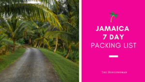 My *COMPLETE* Packing List for 7 Days in Jamaica || What I Packed for ...