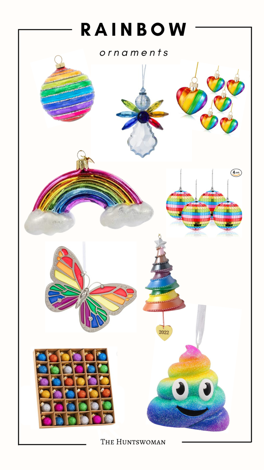 13+ CUTEST Rainbow Ornaments That You'll LOVE - The Huntswoman
