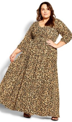 23+ GORGEOUS Plus Size Leopard Dresses | Super Stunning Plus Size ...