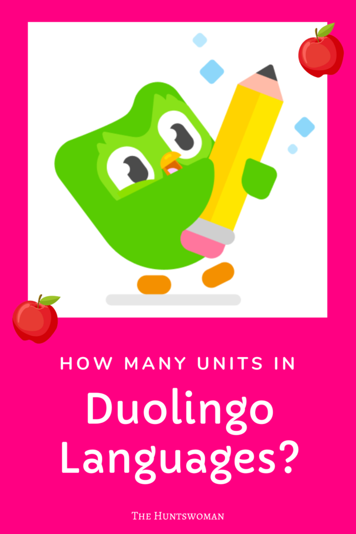 Duolingo Units Per Language | How Many Units in Duolingo Languages ...