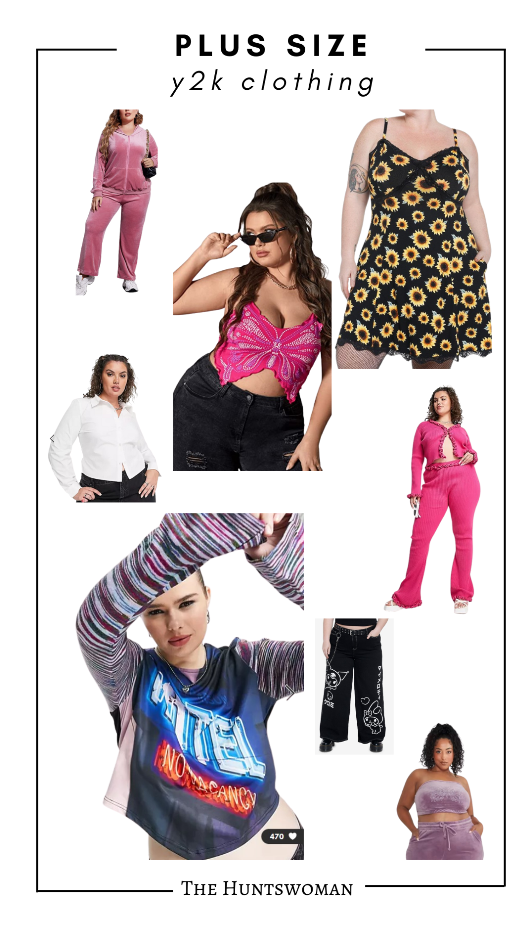13+ Plus Size Y2K Fashion Brands - Where to Shop - The Huntswoman