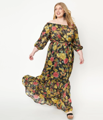 21+ Plus Size Maxi Boho Dresses | Where I Shop for Plus Size Boho Dresses!