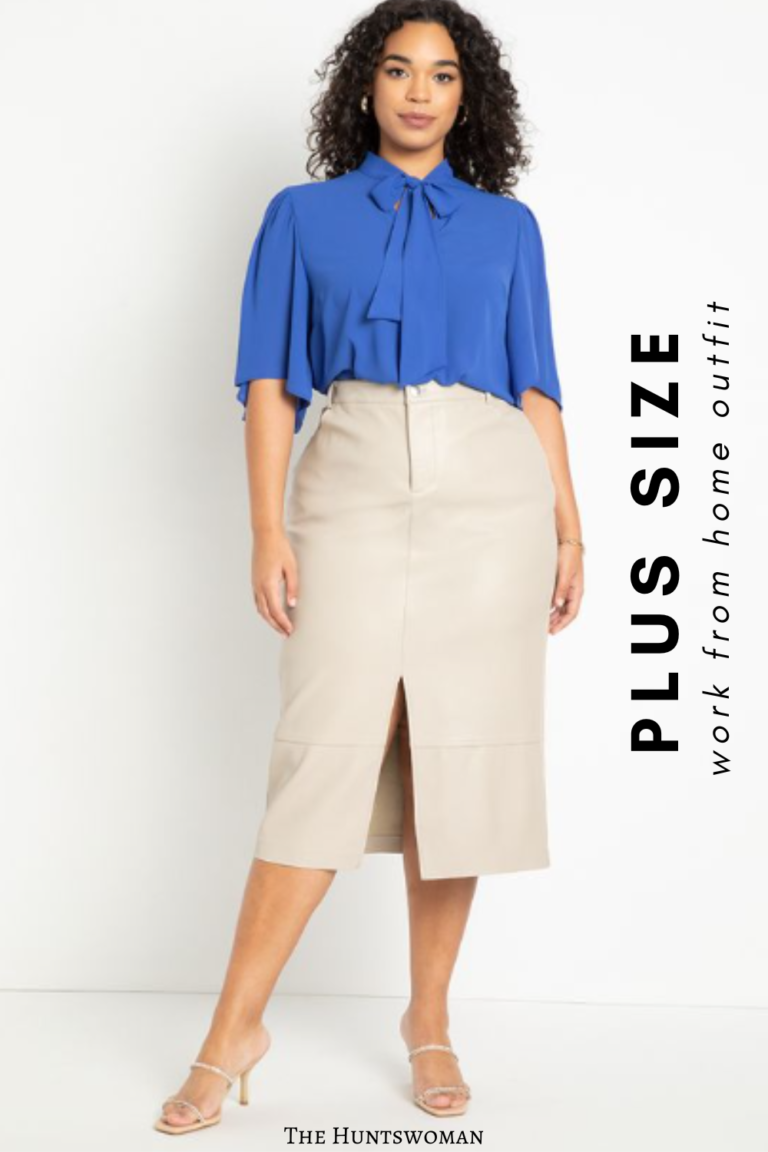 17 BEST Plus Size Work from Home Clothes | Where to Shop - The Huntswoman