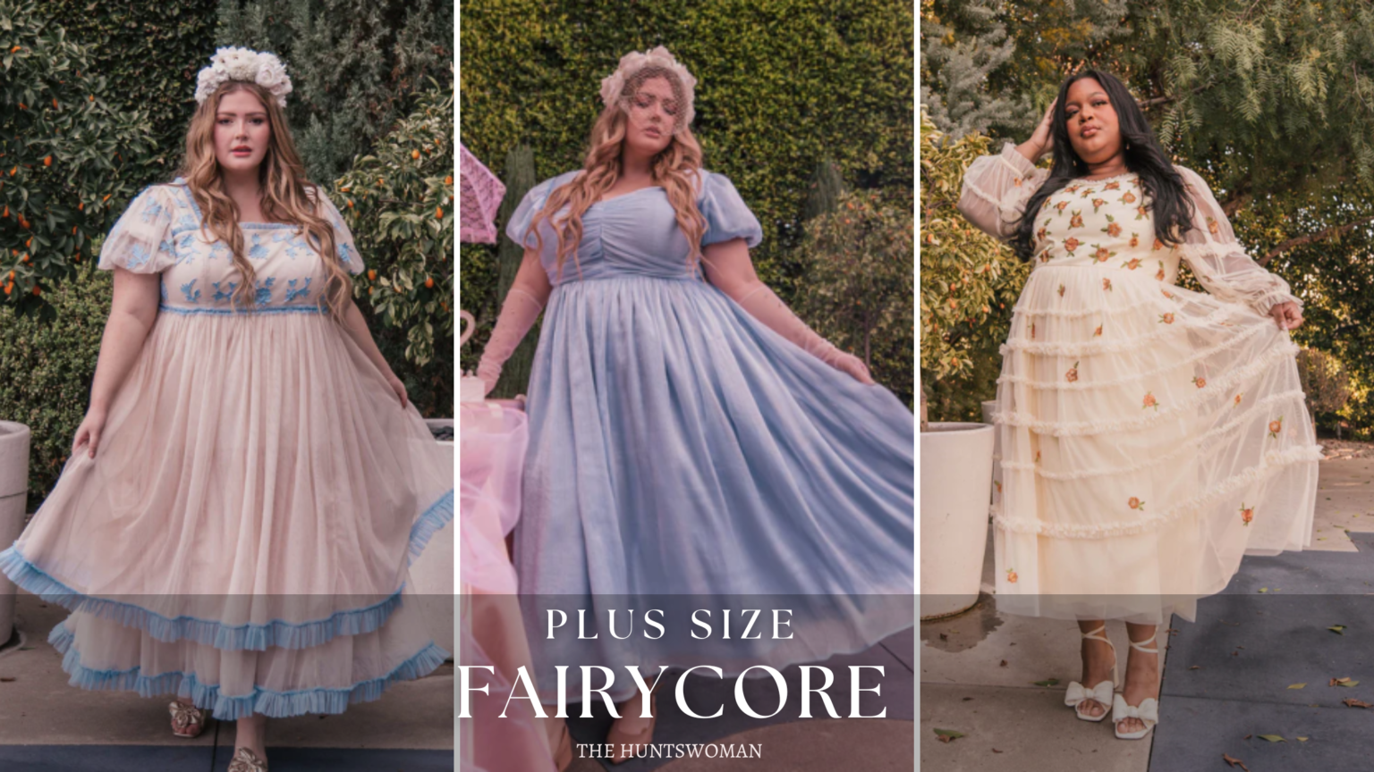 Where to Shop for Plus Size Fairycore Outfits | 21 GORGEOUS Outfit Ideas - The Huntswoman