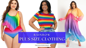 8+ BEST Rainbow Plus Size Clothing - My FAVE Outfit Ideas for 2023 - The Huntswoman