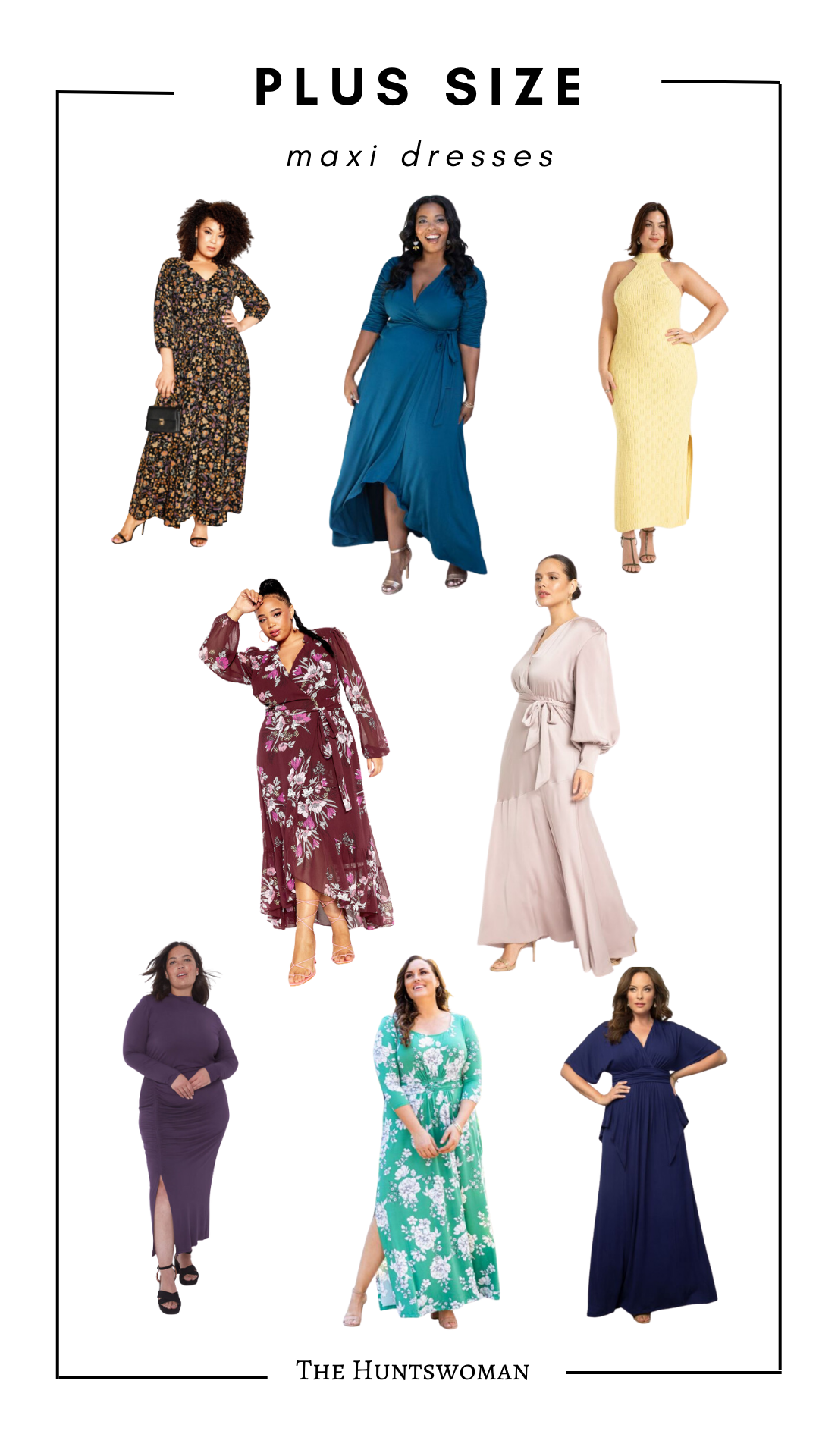 52+ BEST Plus Size Maxi Dresses | Where to Shop - The Huntswoman