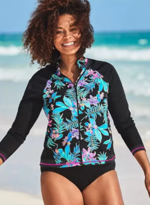 My 15+ Fave Plus Size Rash Guards & Wet Suits for 2023 | Plus Size ...